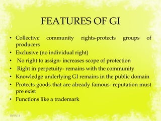 Geographical indications ppt | PPT