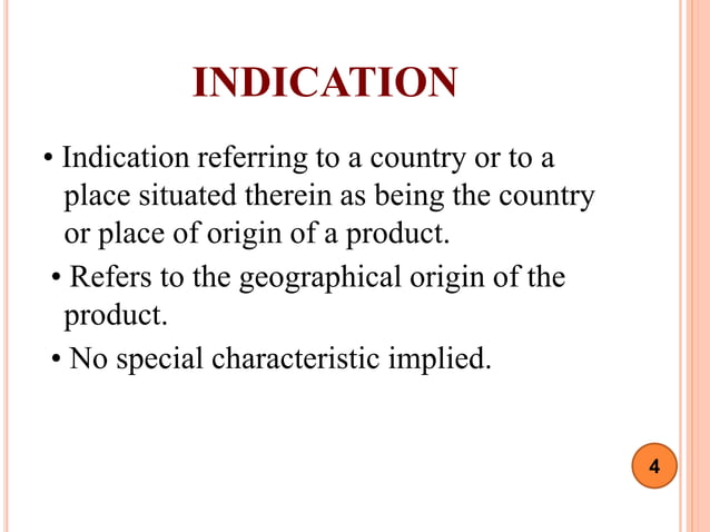 Geographical indications ppt | PPTX