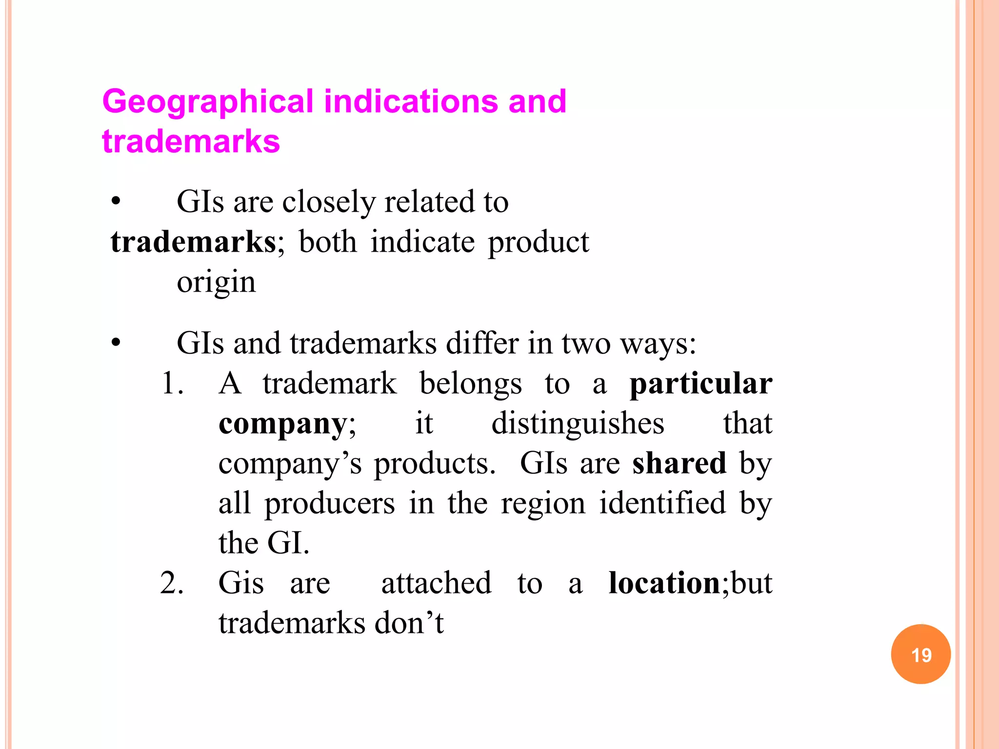 Geographical indication | PPTX
