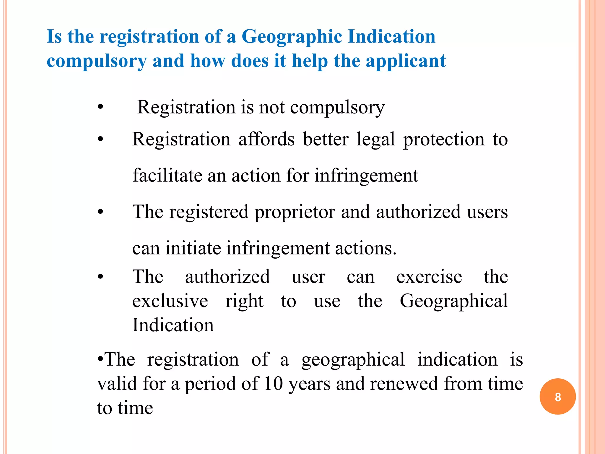 Geographical indication | PPTX
