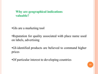 Geographical indication | PPTX
