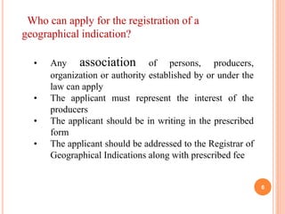 Geographical indication | PPTX