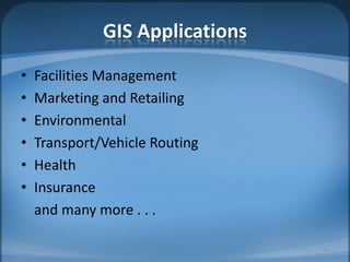 Geographical information system | PPT