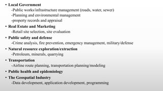 Geographical information system | PPTX