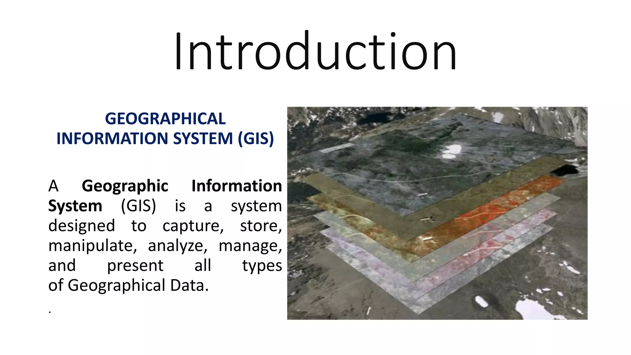Geographical information system (gis) | PPT