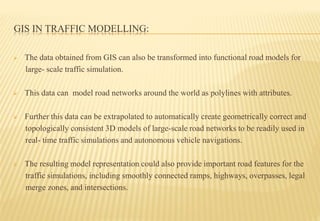 Geographical information system in transportation planning | PPTX ...