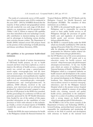 Geographical information systems in health research and services ...