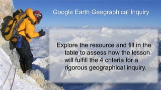Geographical inquiry | PPT
