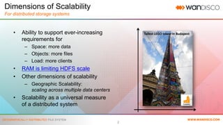 HDFS for Geographically Distributed File System | PDF