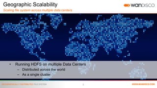 HDFS for Geographically Distributed File System | PDF