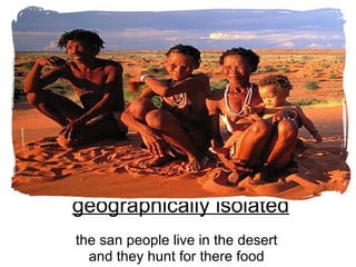 Geographically isolated people | PPT