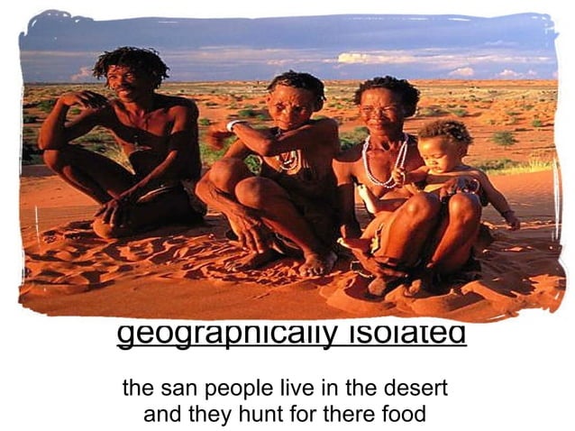 Geographically isolated people | PPT