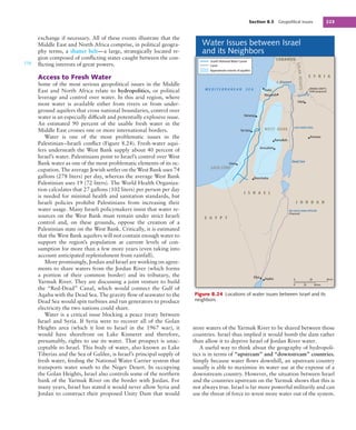 Geographical profile of middle east | PDF
