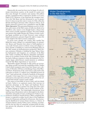Geographical profile of middle east | PDF