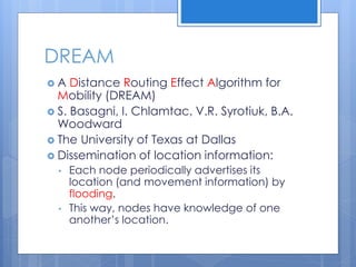 Geographical routing presentation | PPT