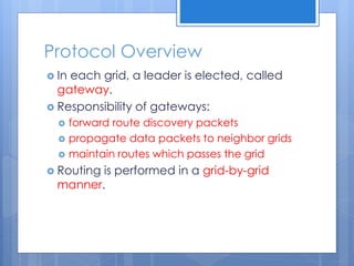 Geographical routing presentation | PPTX