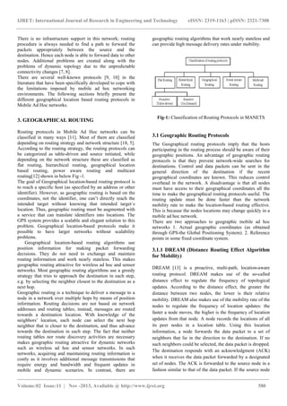 Geographical routing protocols for mobile ad hoc | PDF