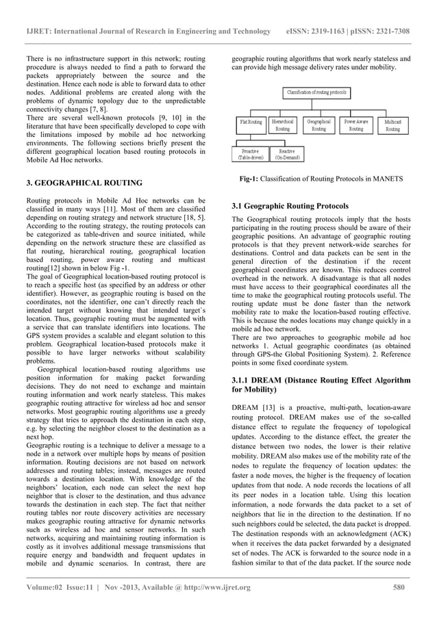 Geographical Routing Protocols For Mobile Ad Hoc Pdf Computer Networking Computing