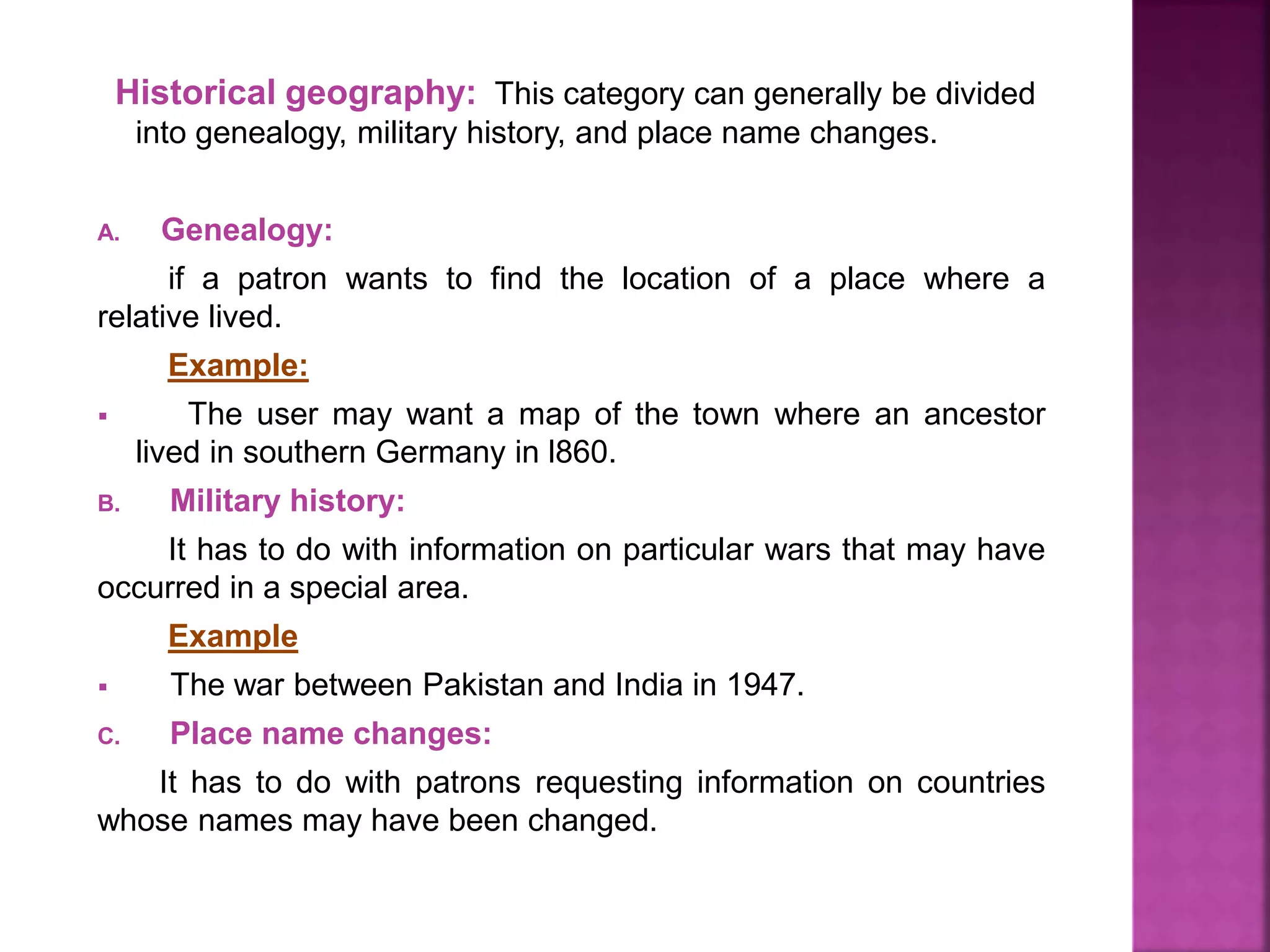 Geographical sources 1 | PPTX