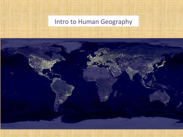 Geographic Concepts | PPT