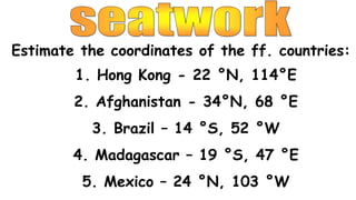 Geographic Coordinates System (Grade 7) | PPT