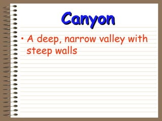 Geographic Dictionary, Geographic terms.ppt