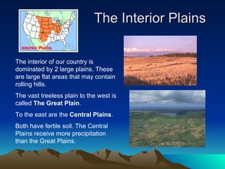 Geographic features of the us | PPT