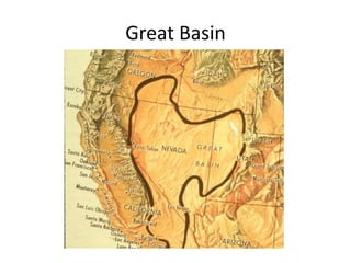 Geographic features of the western united states | PPTX