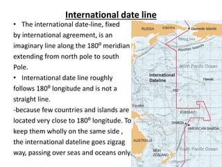 Geographic grid latitudes and longitudes made by Ravi Bharti | PPTX