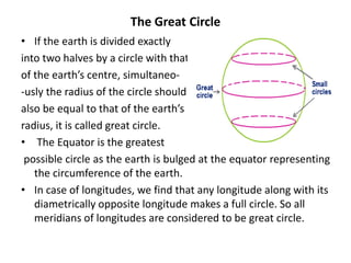 Geographic grid latitudes and longitudes made by Ravi Bharti | PPTX
