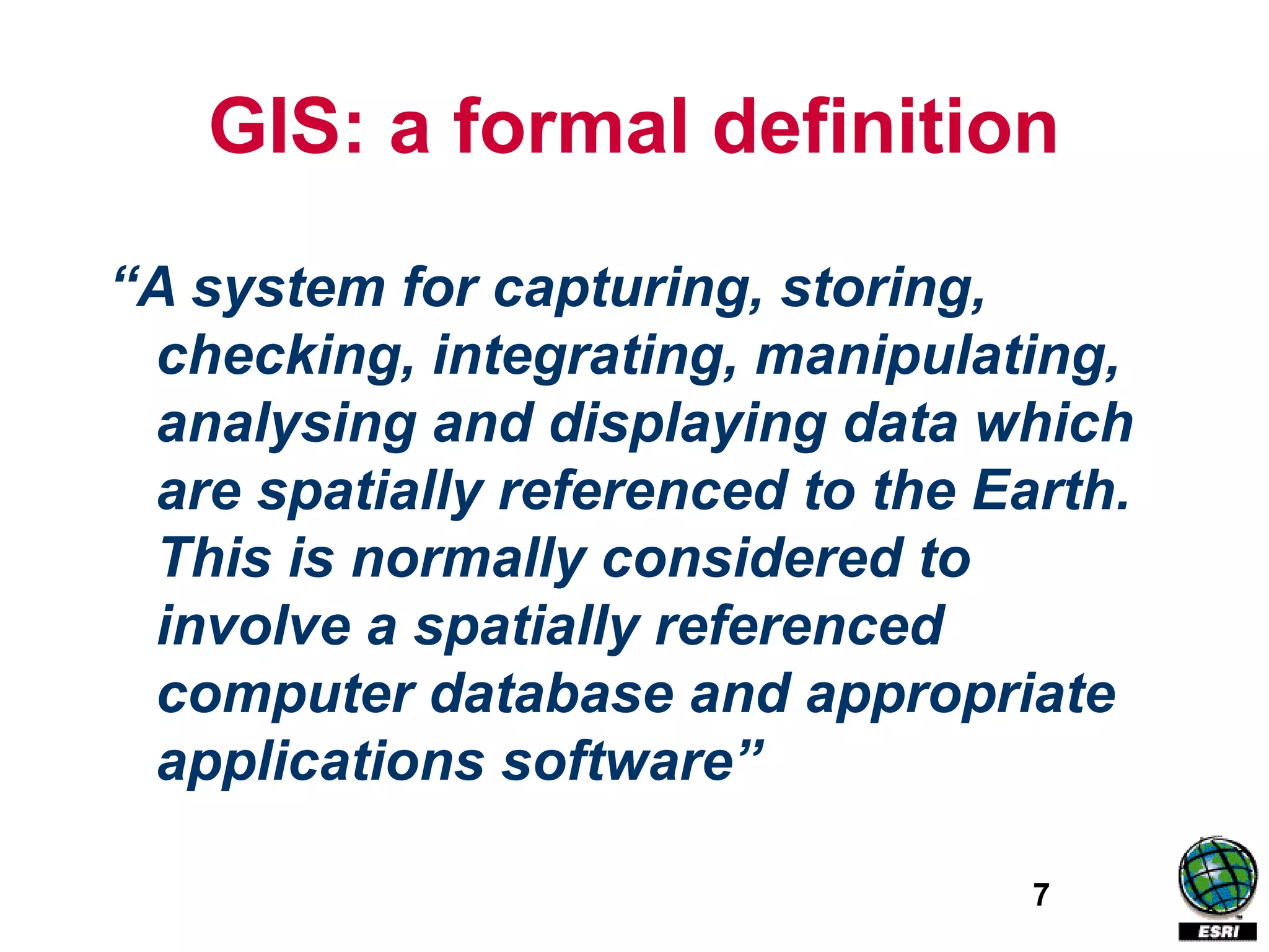 Geographic information system | PPT