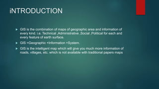 Geographic information system | PPTX