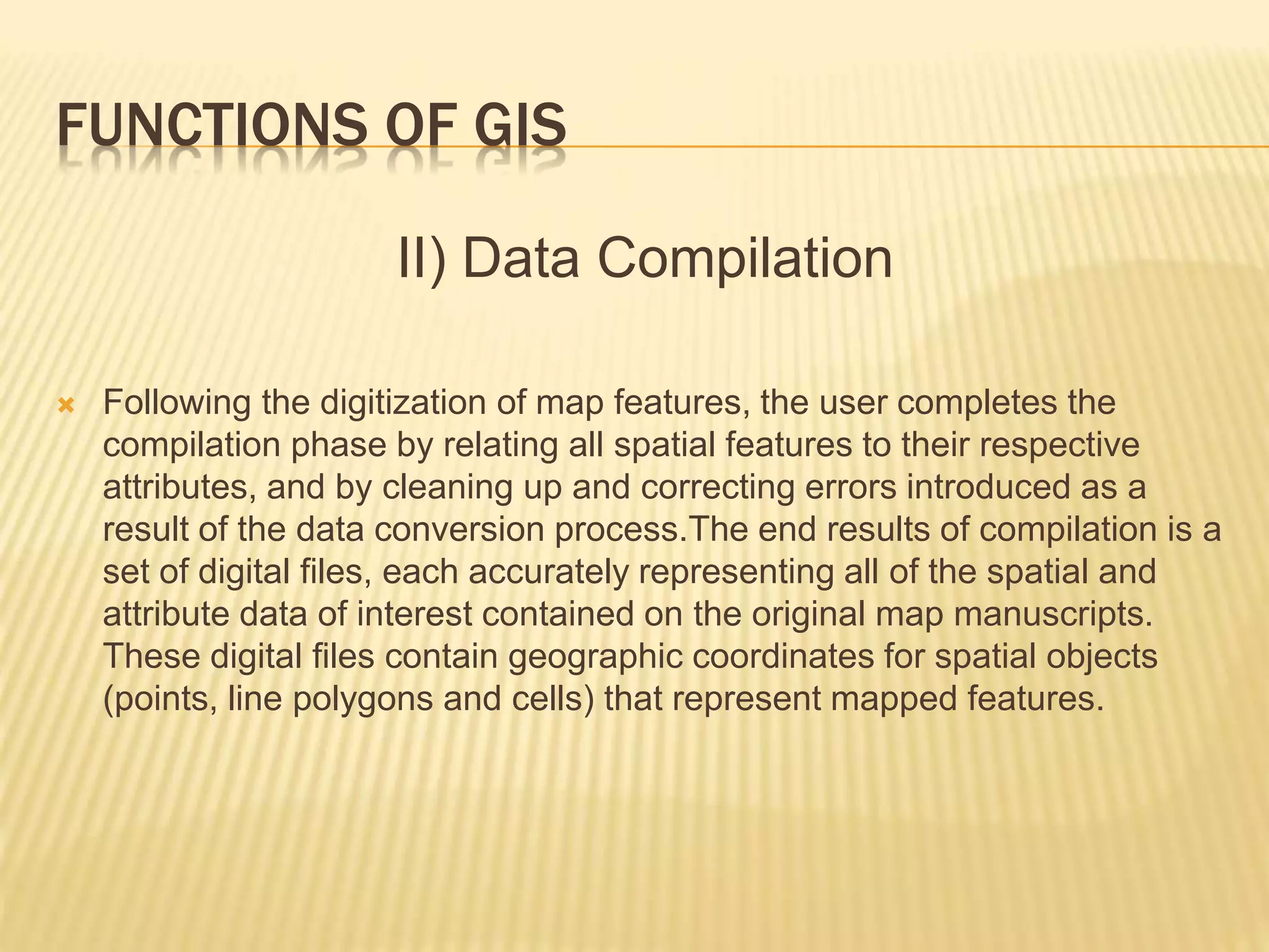 Geographic information system | PPTX