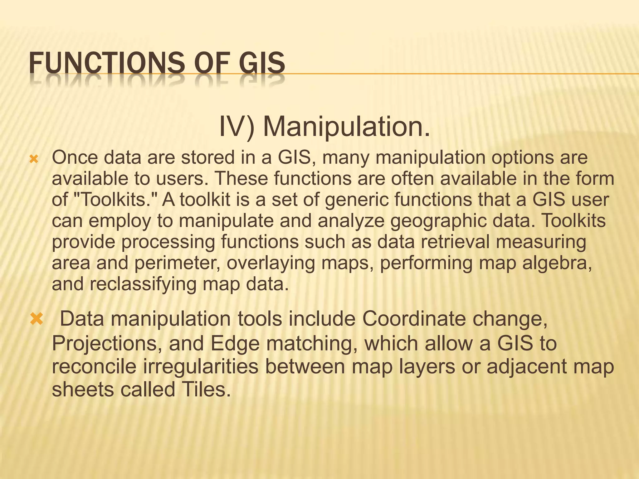 Geographic information system | PPTX