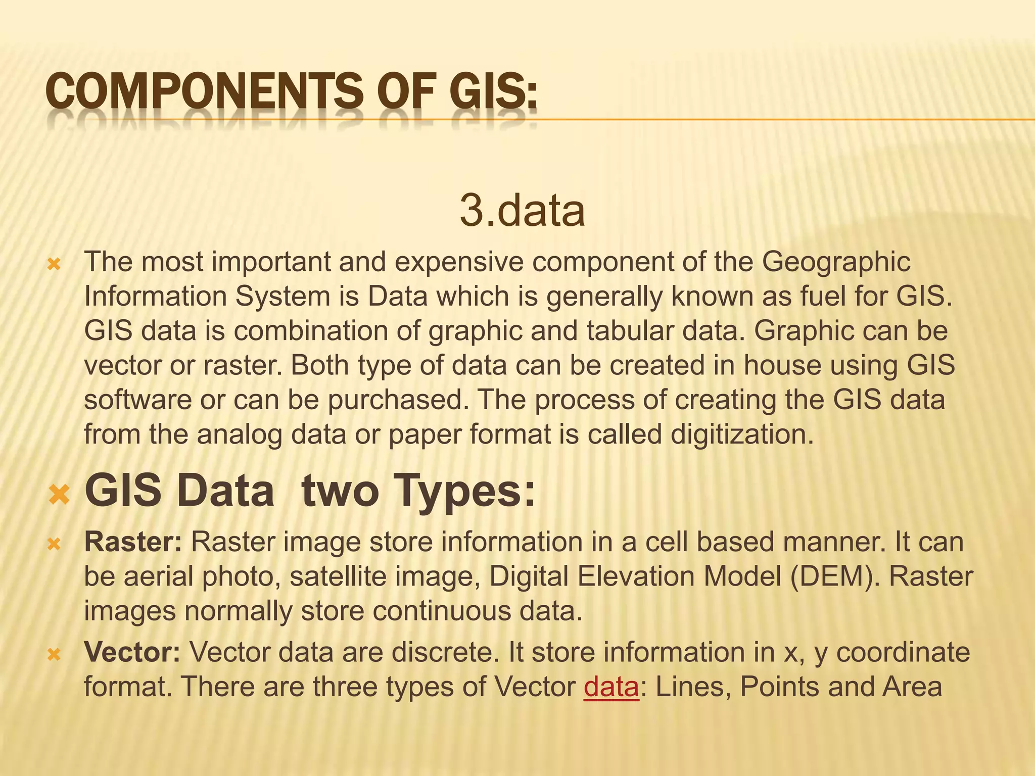 Geographic information system | PPTX