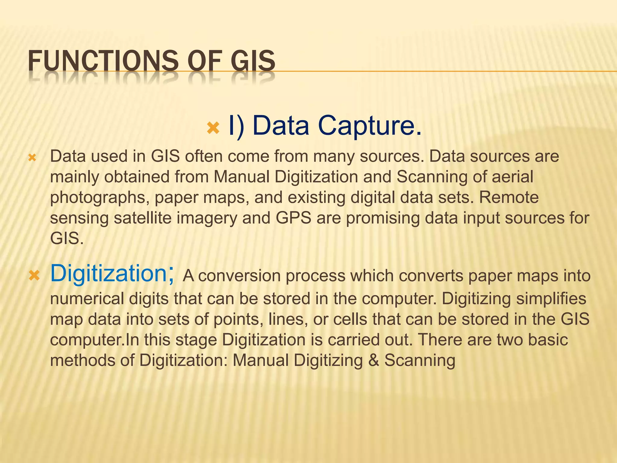 Geographic information system | PPTX | Geology | Science