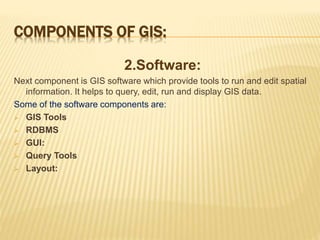 Geographic information system | PPTX