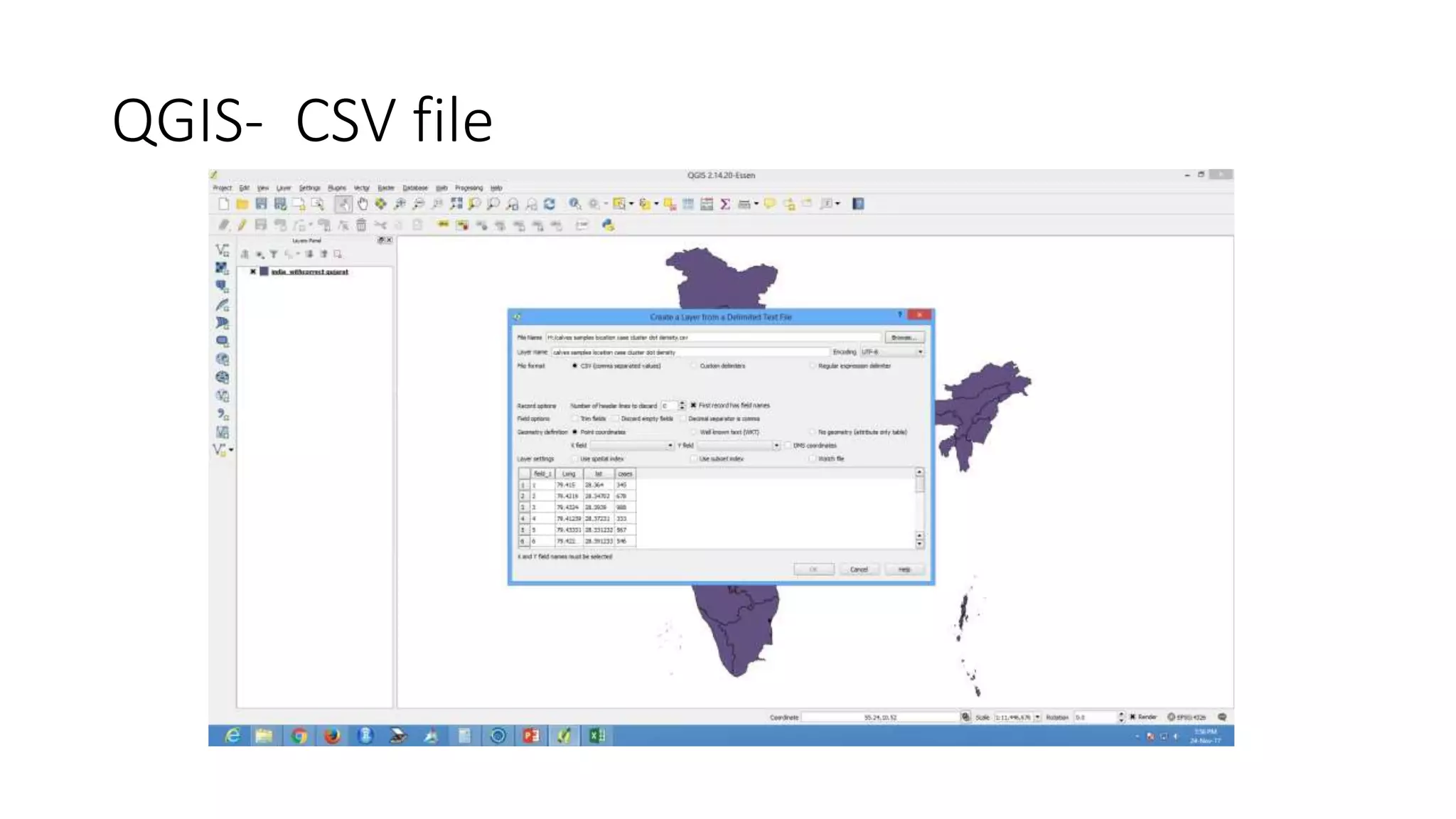 Geographic information system – an introduction | PPTX