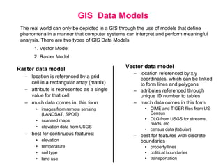 Geographic information system (gis) | PPTX