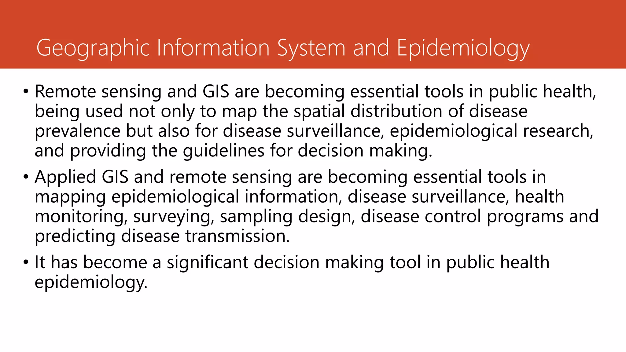 Geographic information system (gis) | PPTX