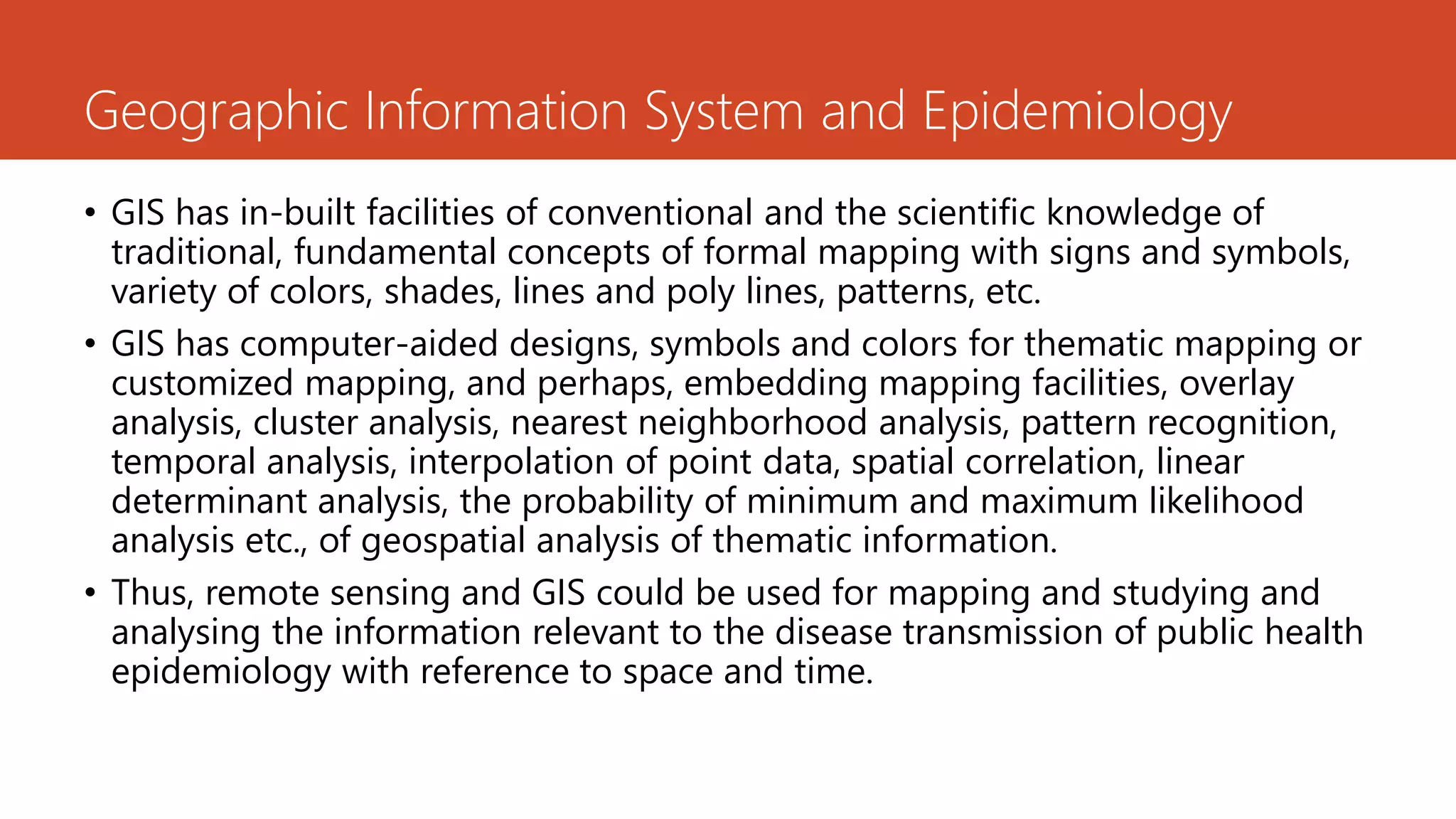 Geographic information system (gis) | PPTX