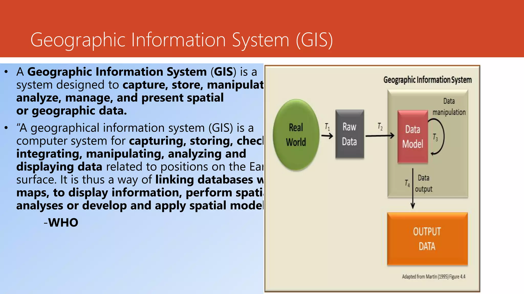 Geographic information system (gis) | PPTX