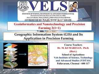 Geographic Information System (GIS) and Its Application in Precision Farming | PDF