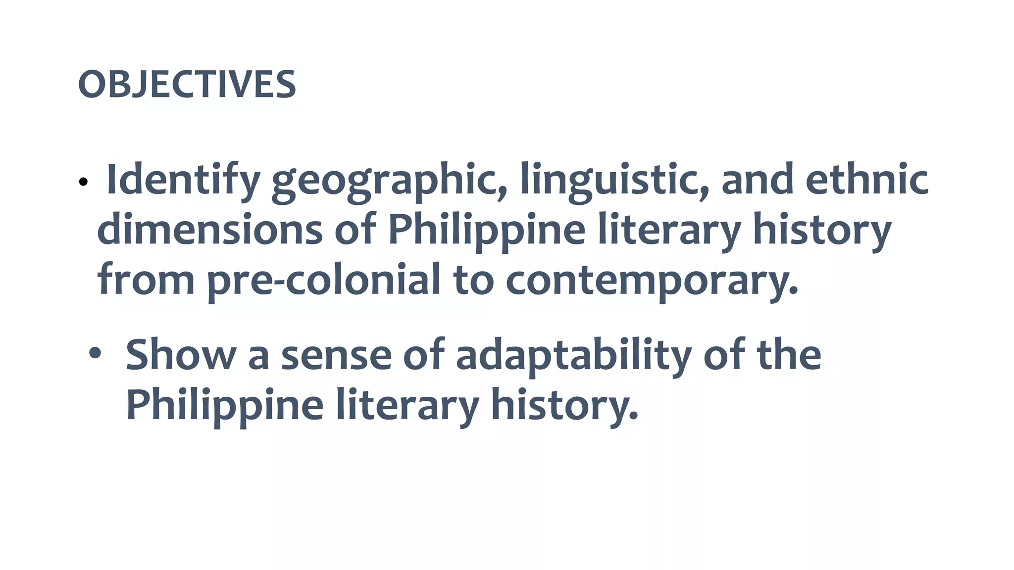 Geographic, Linguistic and Ethnic Dimensions of Philippine History From ...