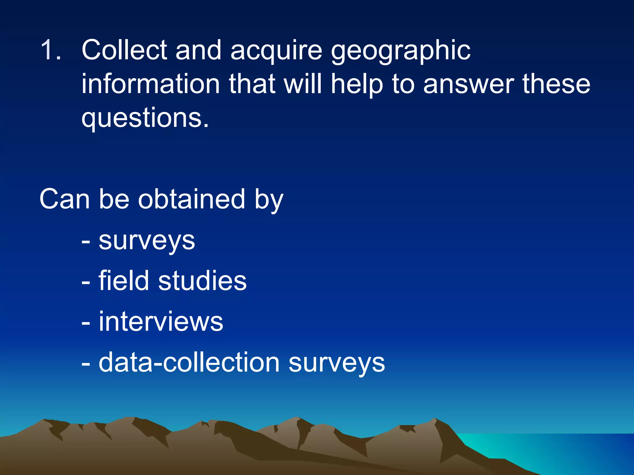 Geographic Method | PPT | Maps & Navigation
