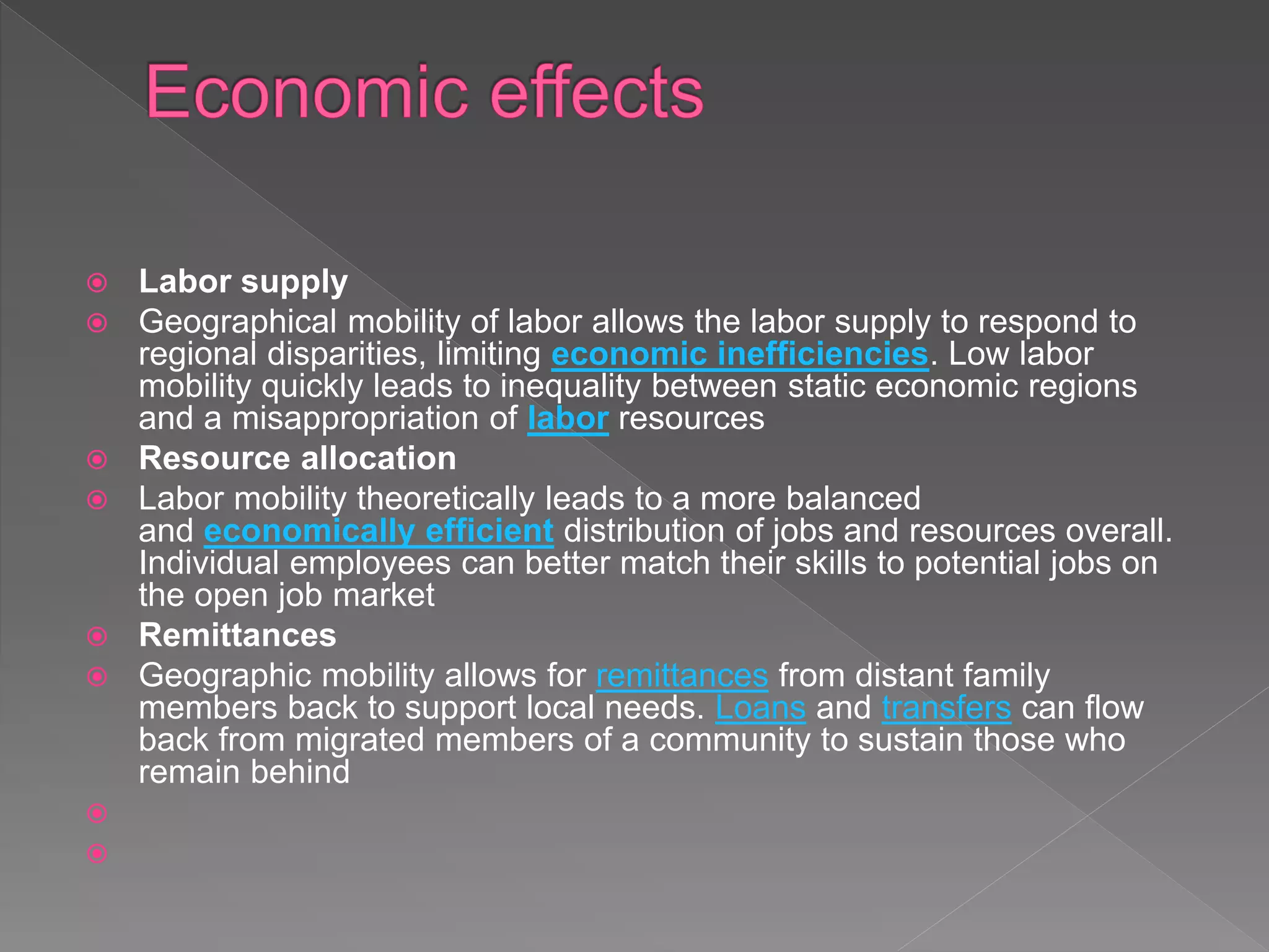 Geographic mobility | PPTX