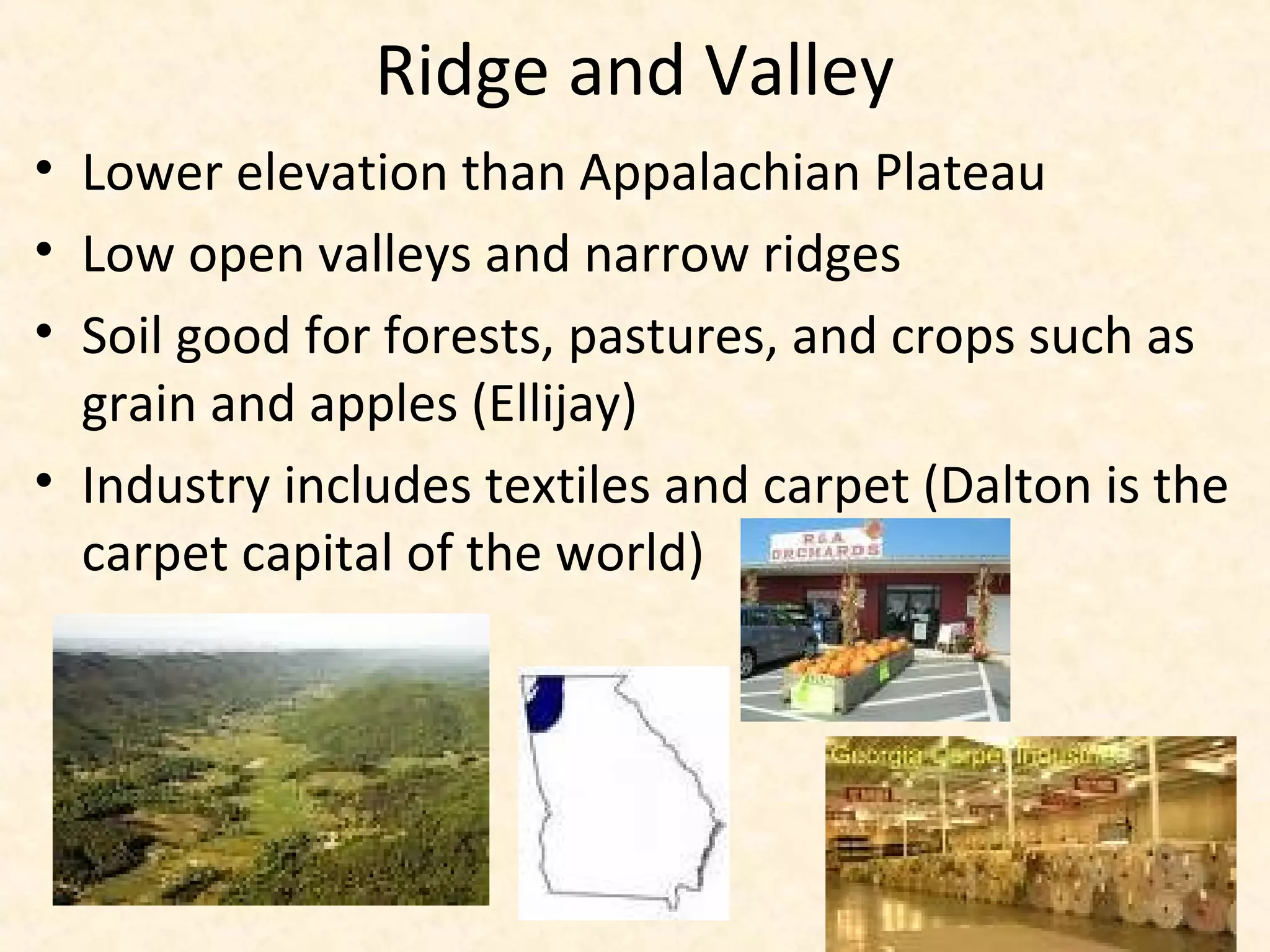 Geographic Regions of Georgia | PPT