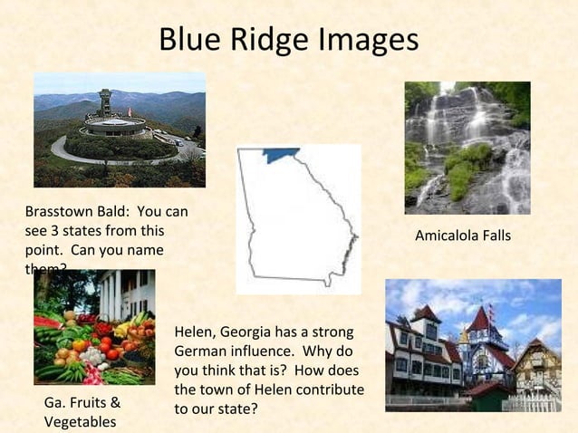Geographic Regions of Georgia | PPT