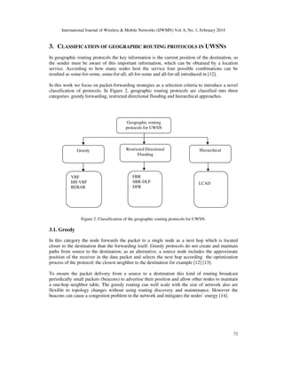 Geographic routing protocols for underwater wireless sensor networks a survey | PDF