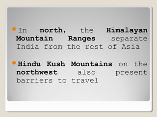 Geographic setting of india | PPT